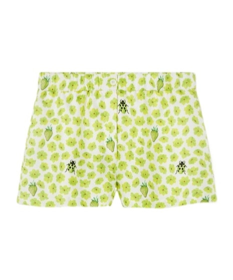 Versace Strawberry Garden Print Shorts - No