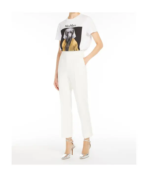 Max Mara Graphic Print Crewneck T-shirt - No