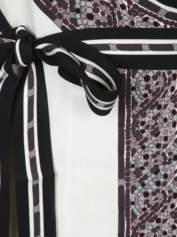 La DoubleJ Cobra Print Wrap Dress