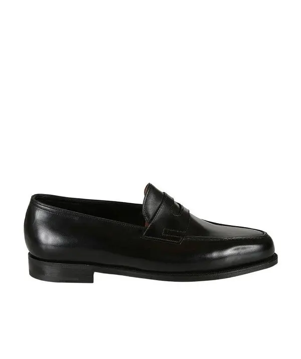 John Lobb Lopez Loafers - Black