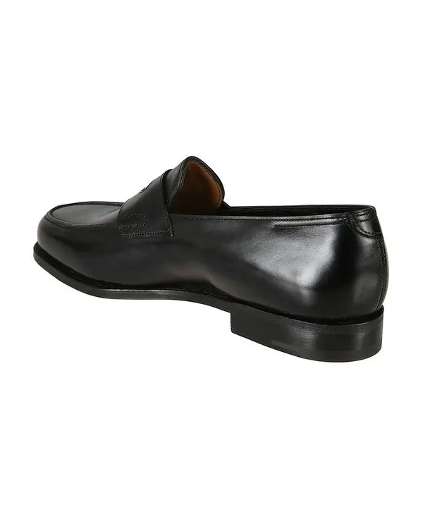 John Lobb Lopez Loafers - Black