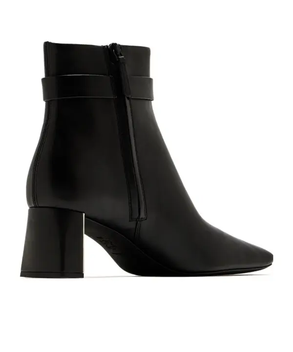 Tory Burch Georgia Heeled Ankle Boots - Black