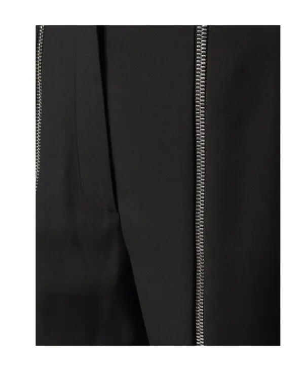 Alexander McQueen Zip Detail High-waisted Trousers