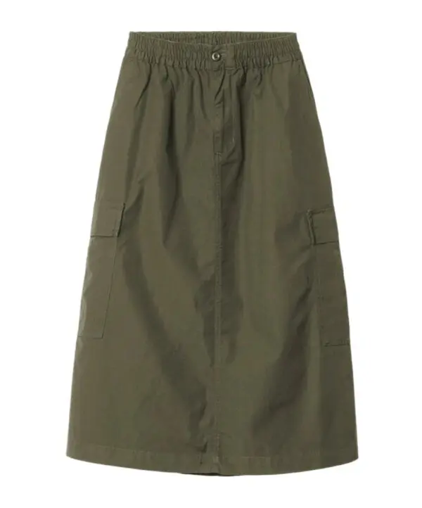 Carhartt Work In Progress W' Jet Cargo Midi Skirt - Turtle