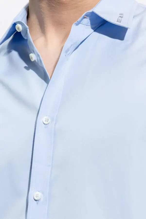 Dsquared2 Logo-embroidered Button-up Shirt