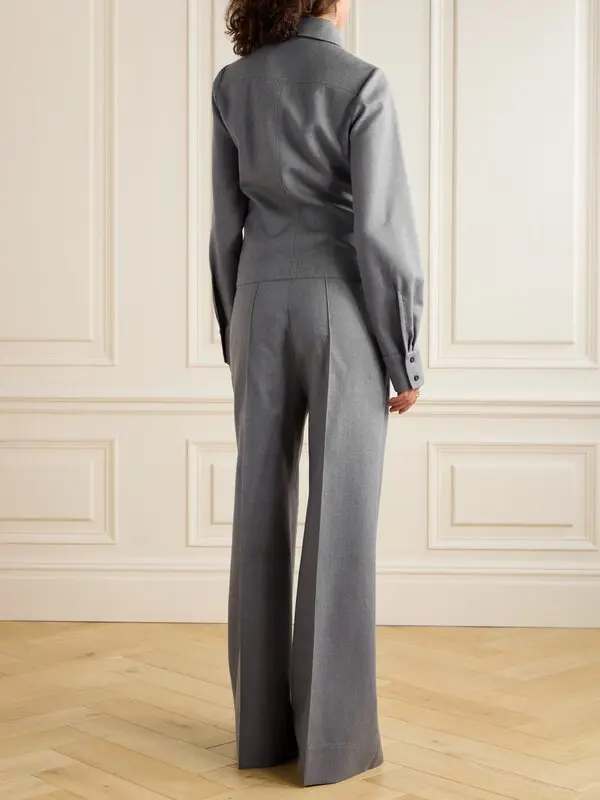 Stella McCartney Wool Jumpsuit With Gold-trimmed Pocket