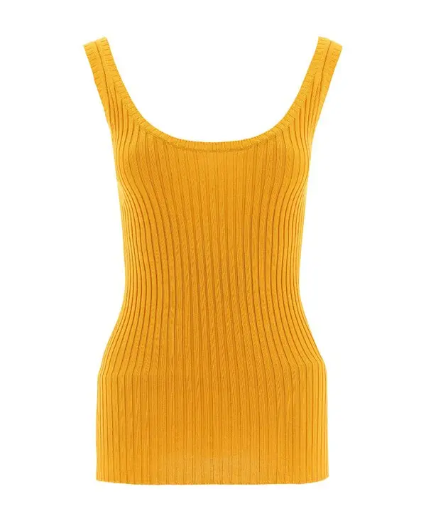 Chloé Ribbed Wool And Cashmere Vest