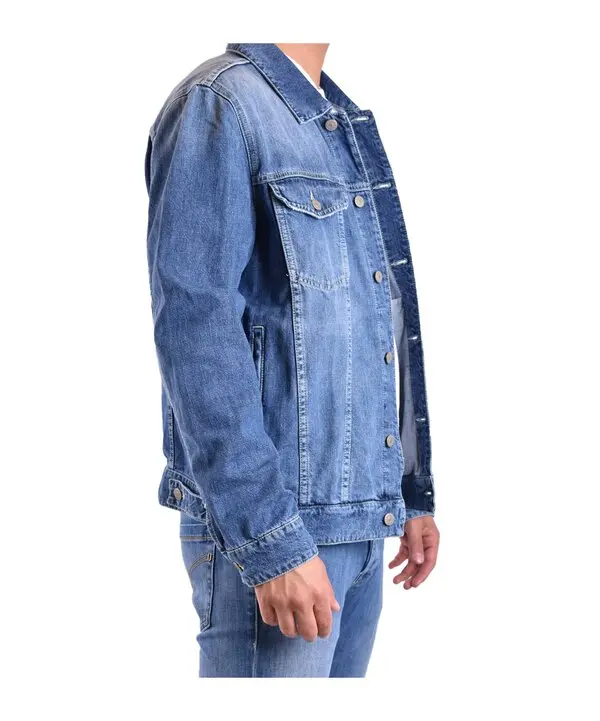 DONDUP Button Denim Jacket - Blue