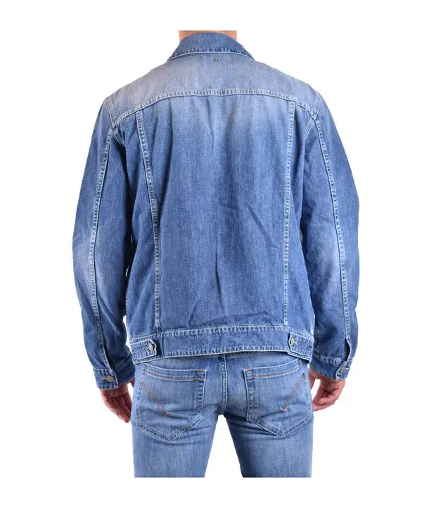 DONDUP Button Denim Jacket - Blue