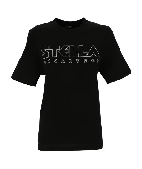 Stella McCartney Logo Printed Crewneck T-shirt