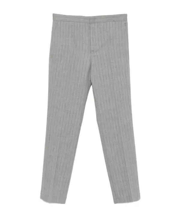 TWINSET Oval T-logo Trousers - Gray
