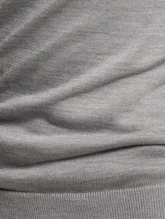 Acne Studios Asymmetrical Crew Neck Top
