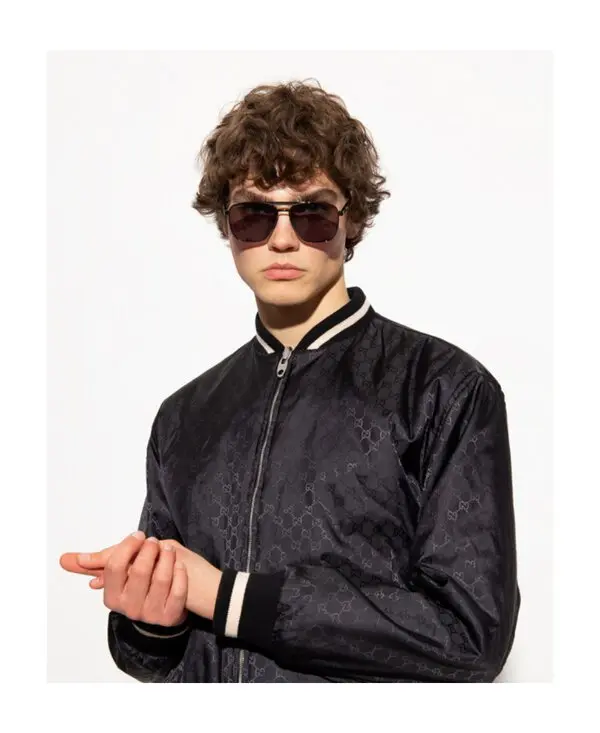 Gucci Aviator Frame Sunglasses