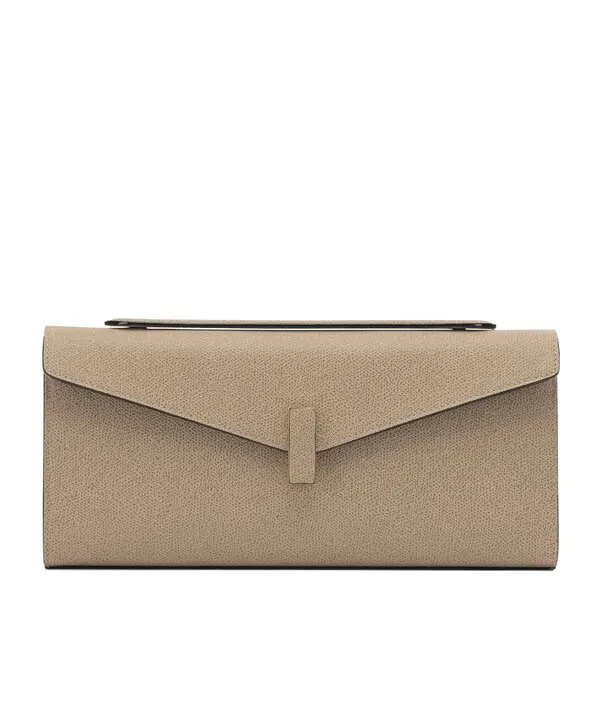 VALEXTRA Iside Clutch Bag - Beige