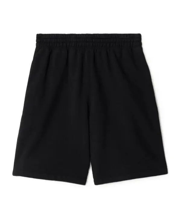 Burberry Cotton Shorts With Equestrian Knight Detail