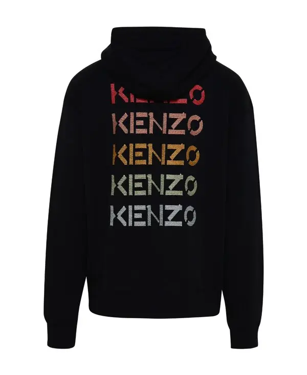 Kenzo Gradient Logo Cotton Hoodie