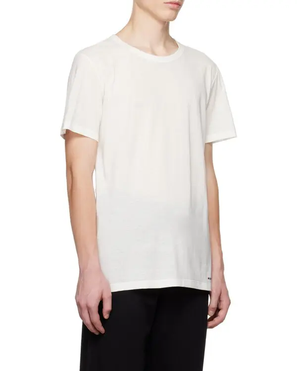 JIL SANDER Logo Printed Crewneck T-shirt