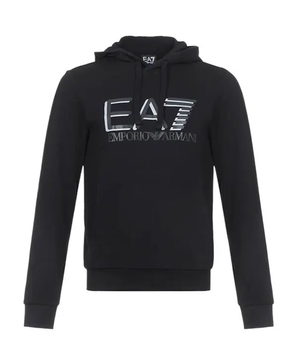 EA7 Logo Hooded Sweater