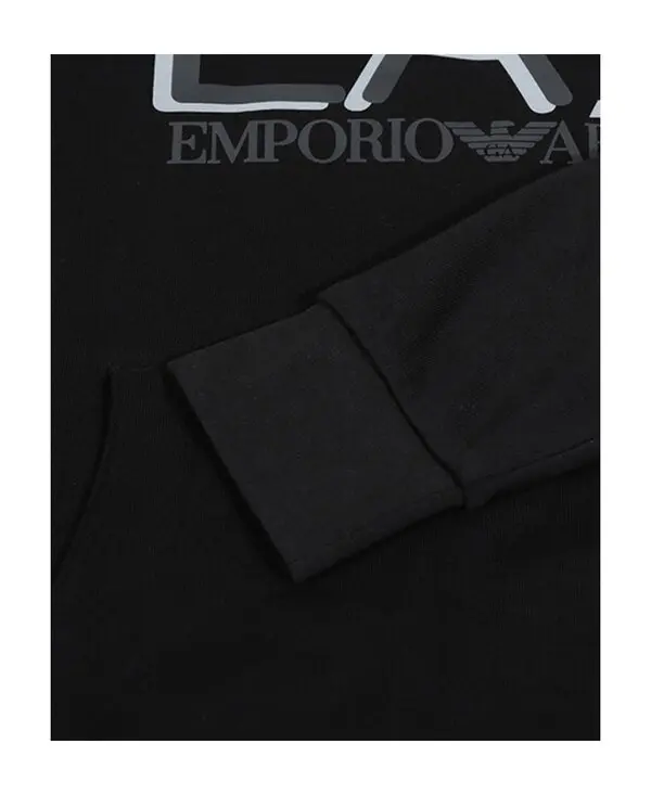 EA7 Logo Hooded Sweater