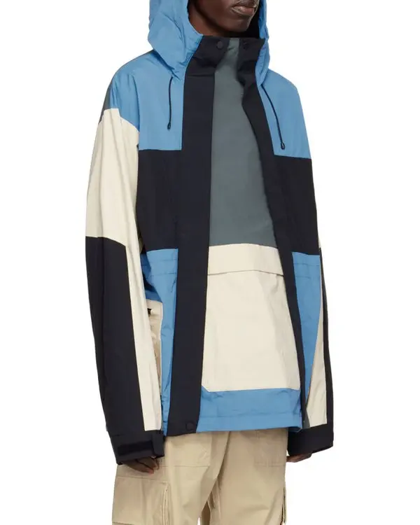 AMBUSH Color-blocked Hooded Jacket - Black