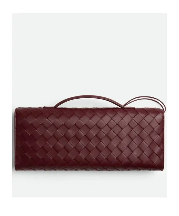 Bottega Veneta Andiamo Clutch Bag - Barolo