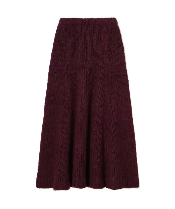Gabriela Hearst High Waisted Midi Skirt
