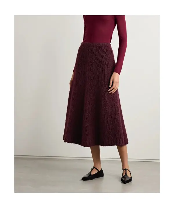 Gabriela Hearst High Waisted Midi Skirt