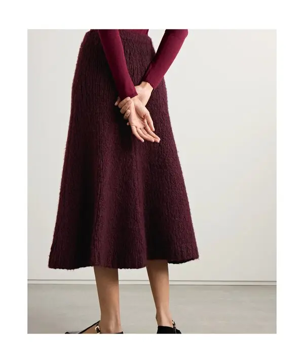 Gabriela Hearst High Waisted Midi Skirt