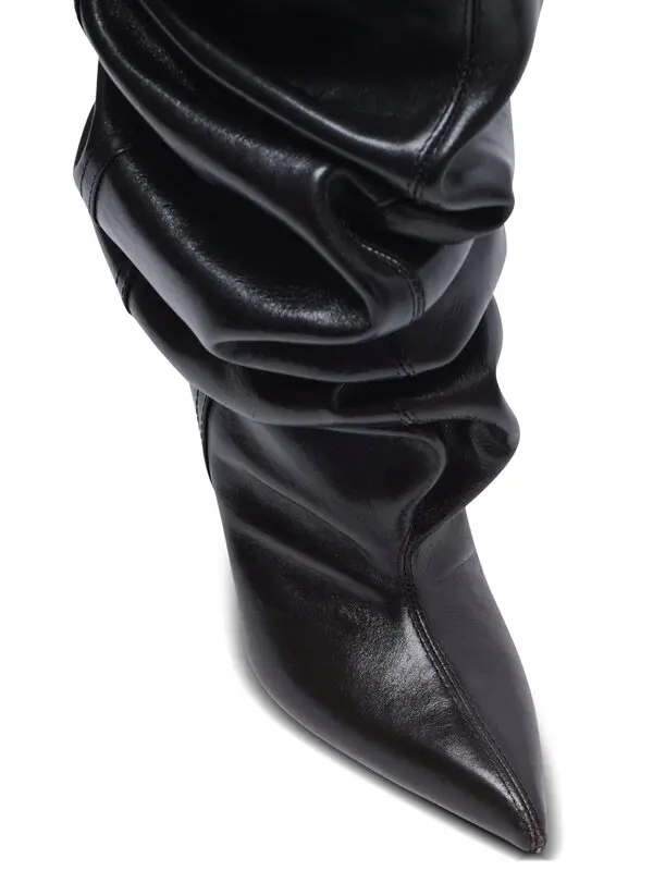 Balmain Wedge Thigh-high Boots