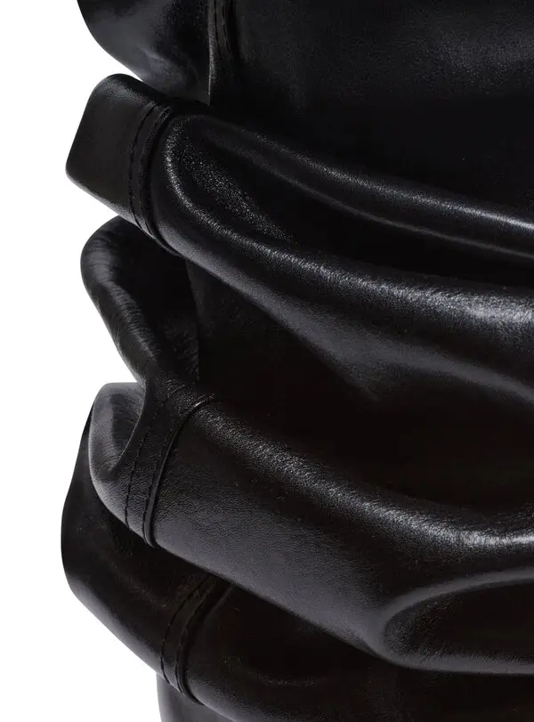 Balmain Wedge Thigh-high Boots