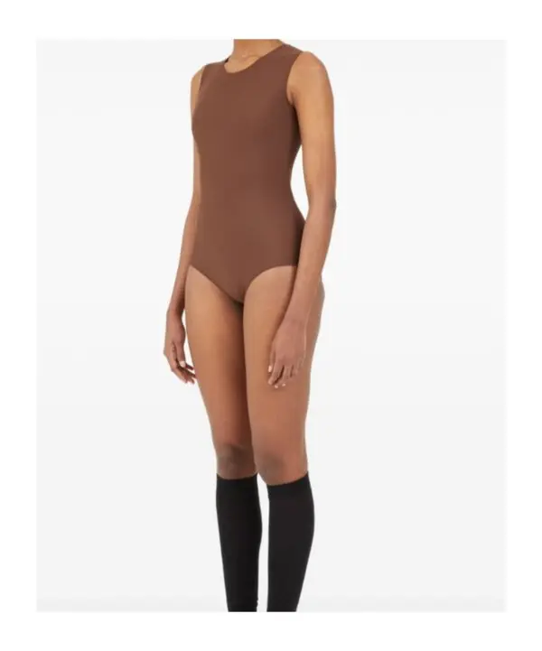 MAISON MARGIELA Sleeveless Bodysuit - Red