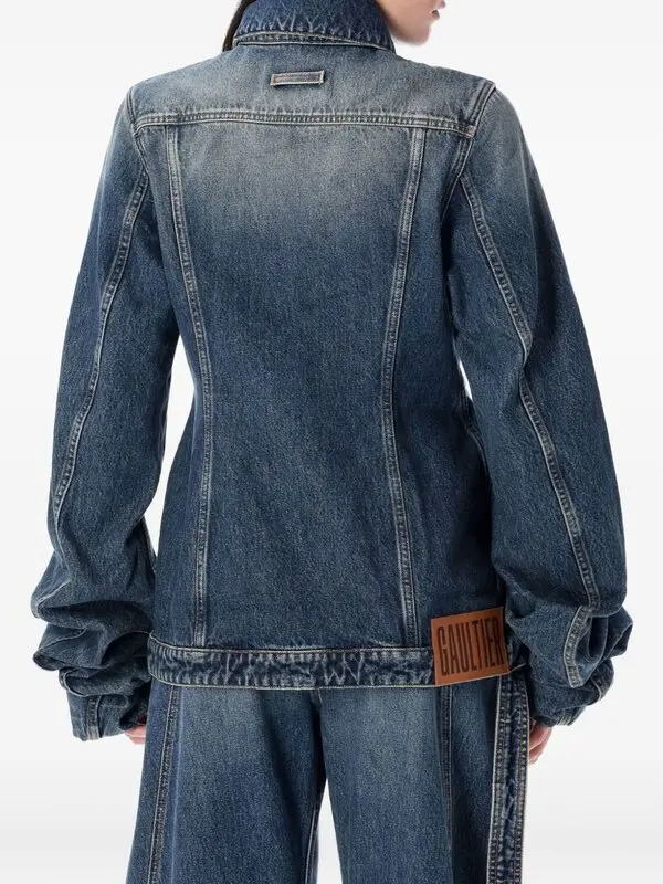 JEAN PAUL GAULTIER Balloon Sleeve Denim Jacket
