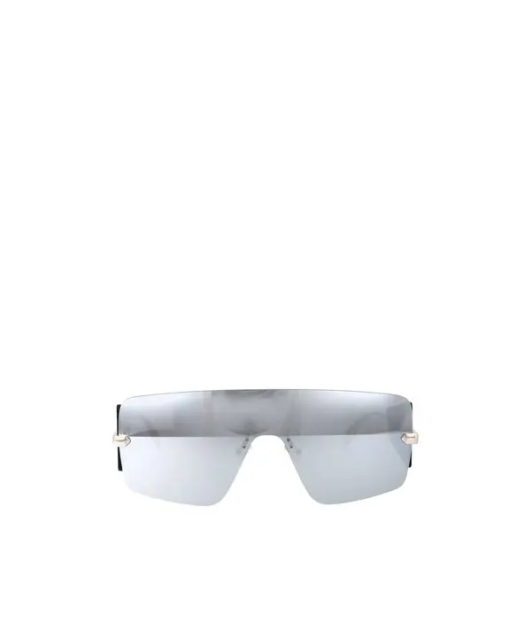 Alexander McQueen Aviator Sunglasses With Tinted Lenses - Gray