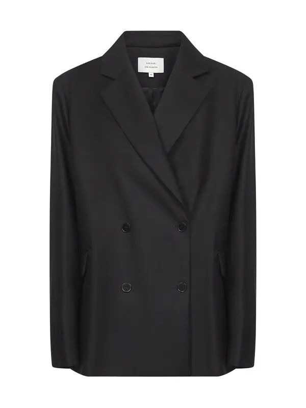 Loulou De Saison Donau Oversized Blazer - Black