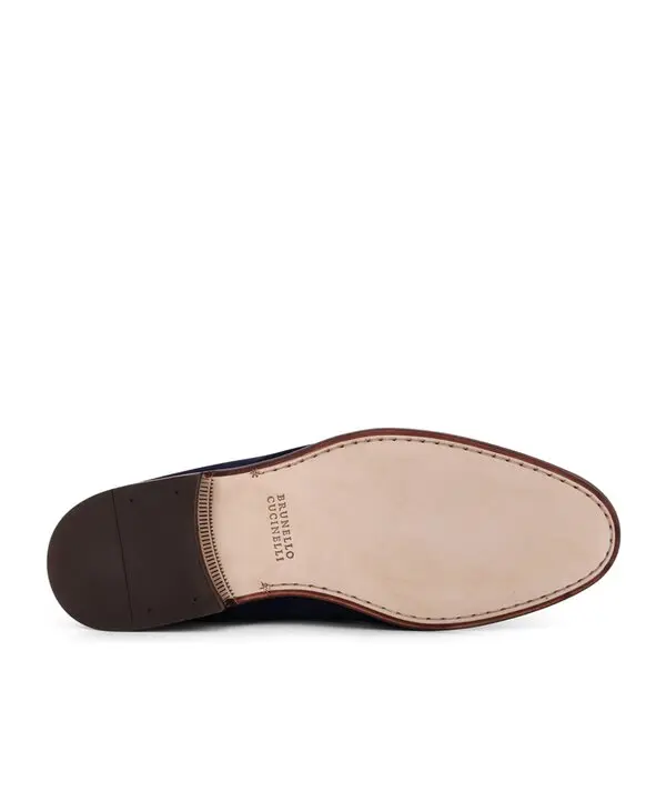 Brunello Cucinelli Slip-on Penny Loafers - Black