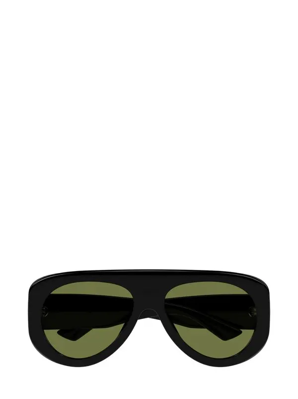Bottega Veneta Shield Sunglasses - Black