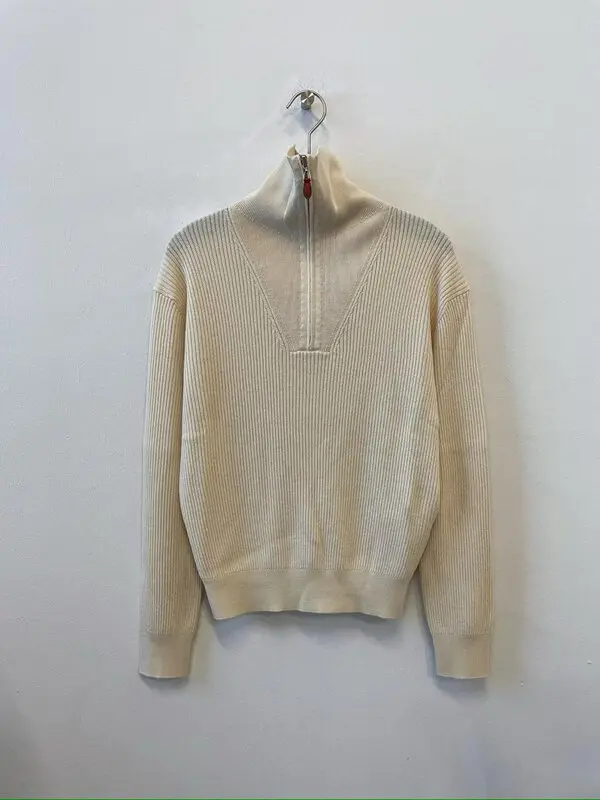 Loro Piana Long-sleeved Zipper Sweater