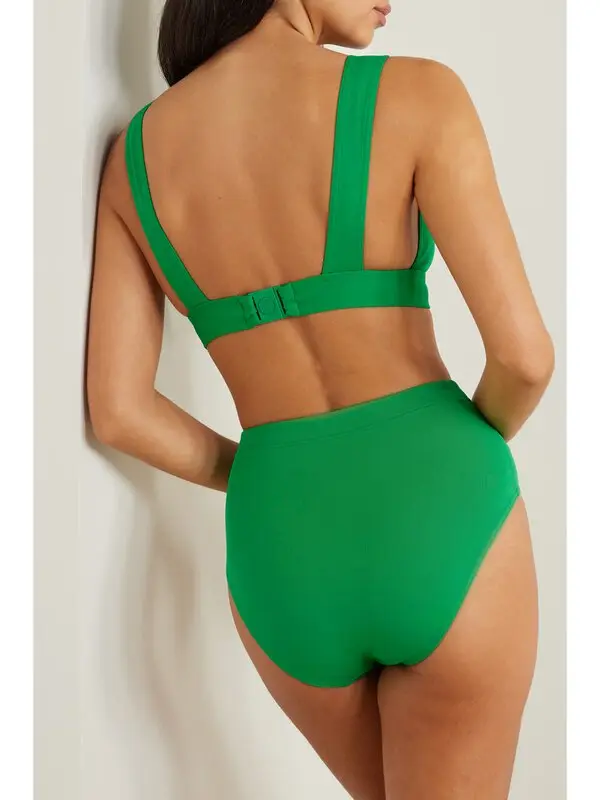 ERES Les Essentiels" Triangle Bikini Top - Green