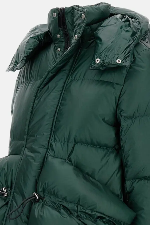 Sacai Hooded Puffer Jacket - Green