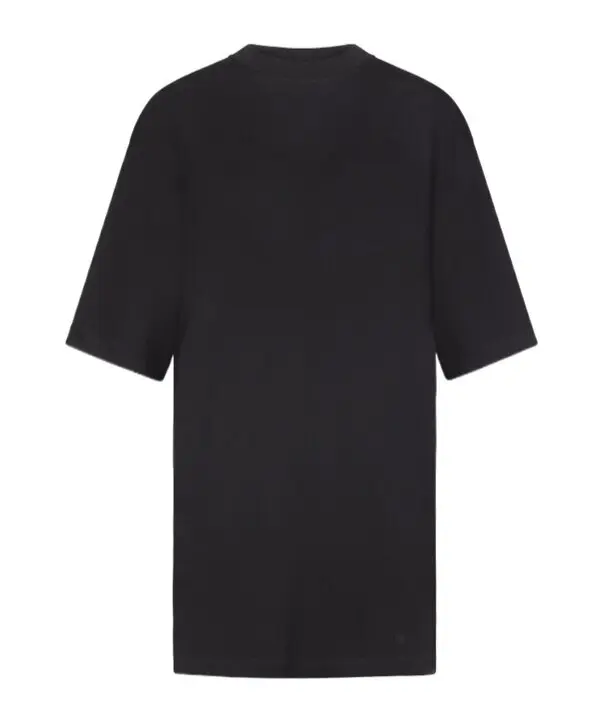 Loulou De Saison Ayaz Oversized T-shirt Dress - Black