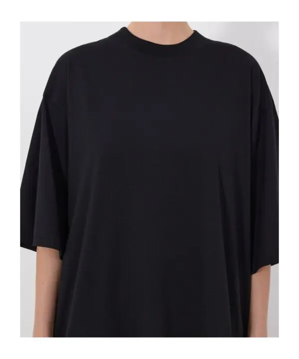 Loulou De Saison Ayaz Oversized T-shirt Dress - Black