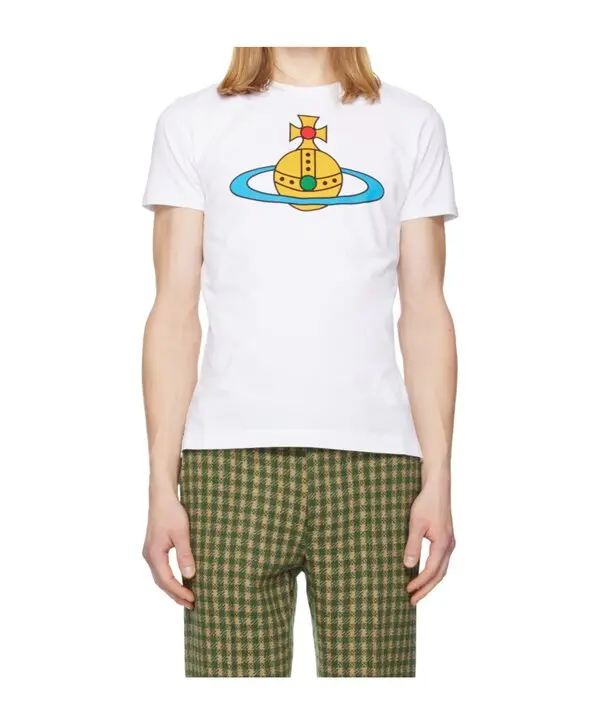 VIVIENNE WESTWOOD Oversized Orb Printed T-shirt