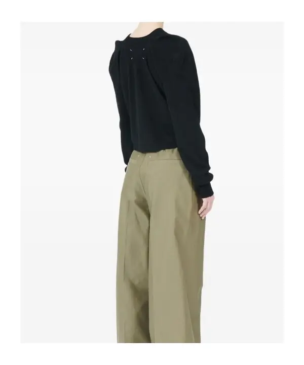 MAISON MARGIELA Crewneck Jumper With Four-stitch Detail