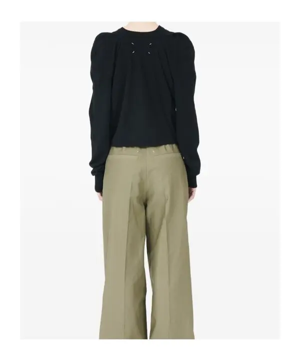 MAISON MARGIELA Crewneck Jumper With Four-stitch Detail