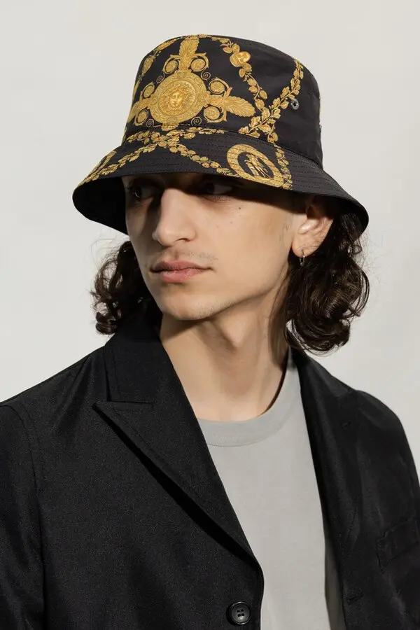 Versace Barocco Print Bucket Hat