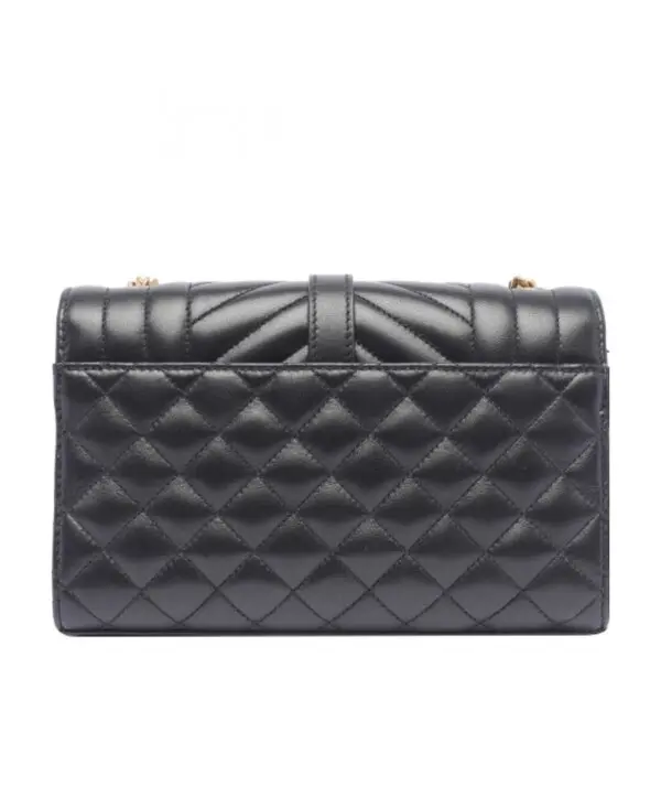 Saint Laurent Envelope Logo Plaque Medium Shoulder Bag