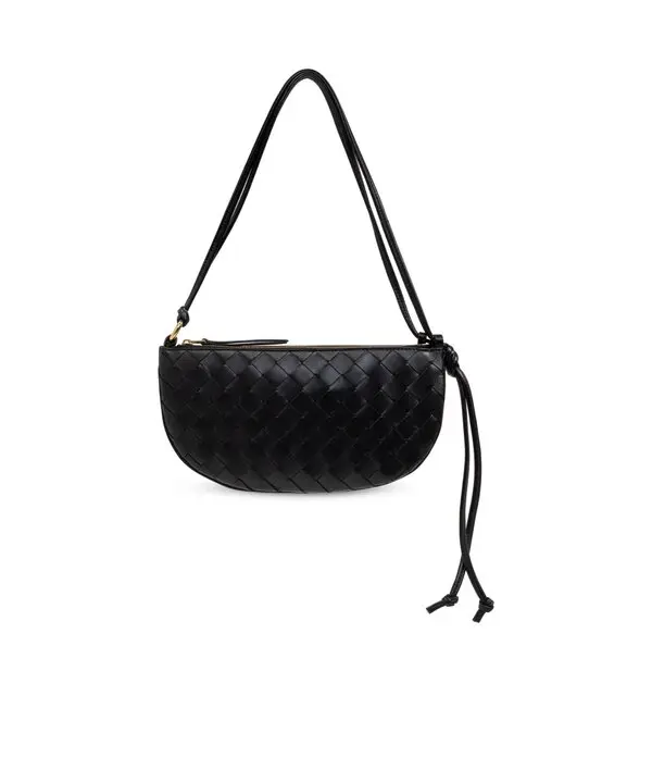 Bottega Veneta Gemelli Woven Leather Shoulder Bag