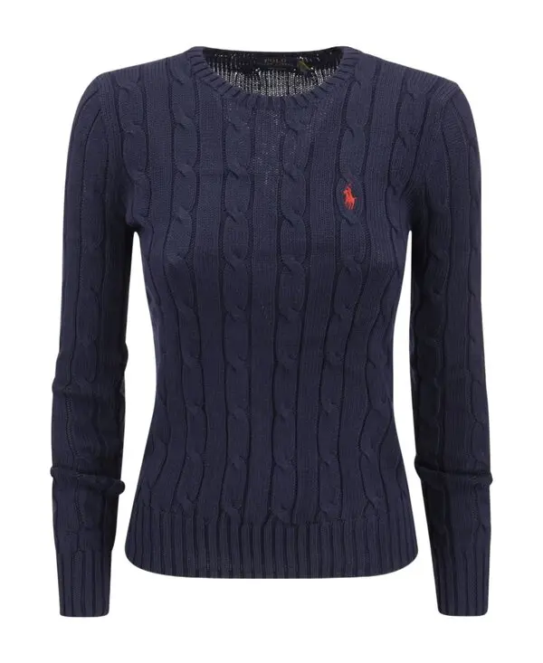 Polo Ralph Lauren Embroidered Crewneck Jumper - No