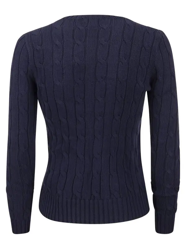 Polo Ralph Lauren Embroidered Crewneck Jumper - No