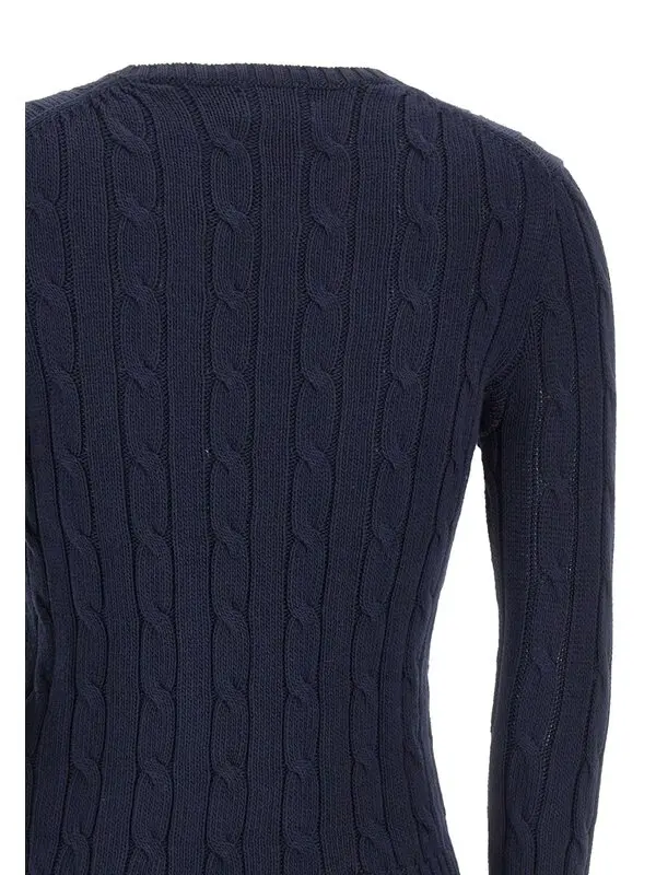 Polo Ralph Lauren Embroidered Crewneck Jumper - No